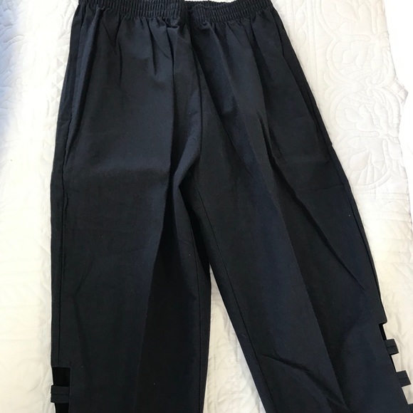 Faded Glory | Pants & Jumpsuits | New Black Cotton Capri | Poshmark